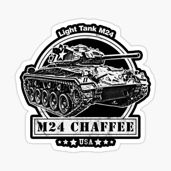 "M24 Chaffee WW2 Tank" Sticker for Sale by RycoTokyo81 | Redbubble