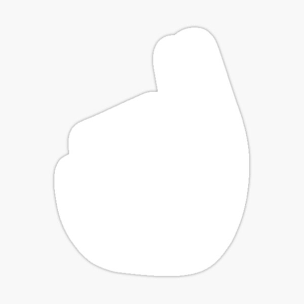 "OK Hand- Stained Glass" Sticker by pyrobigmanpyro | Redbubble