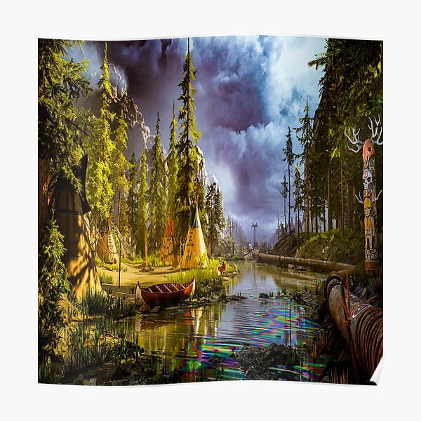 "fwc 4116 native american" Poster by fwc-usa-company | Redbubble