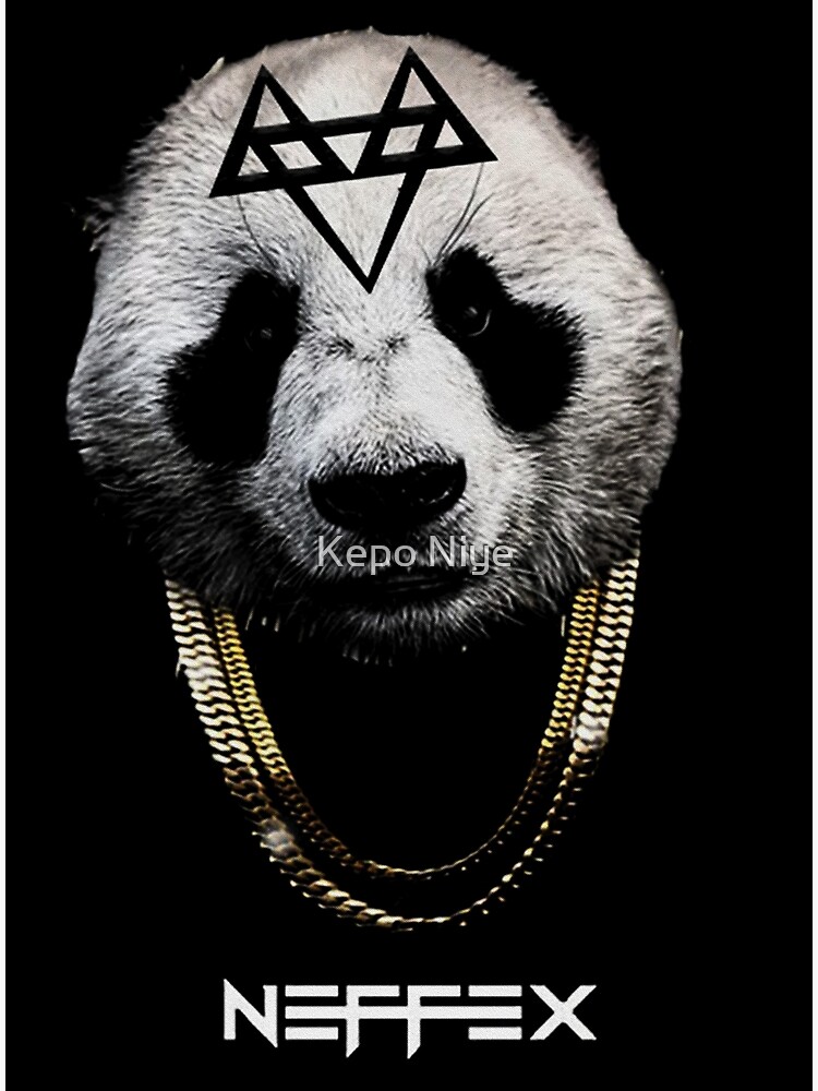 "Panda - NEFFEX" Poster for Sale by Keponiye | Redbubble