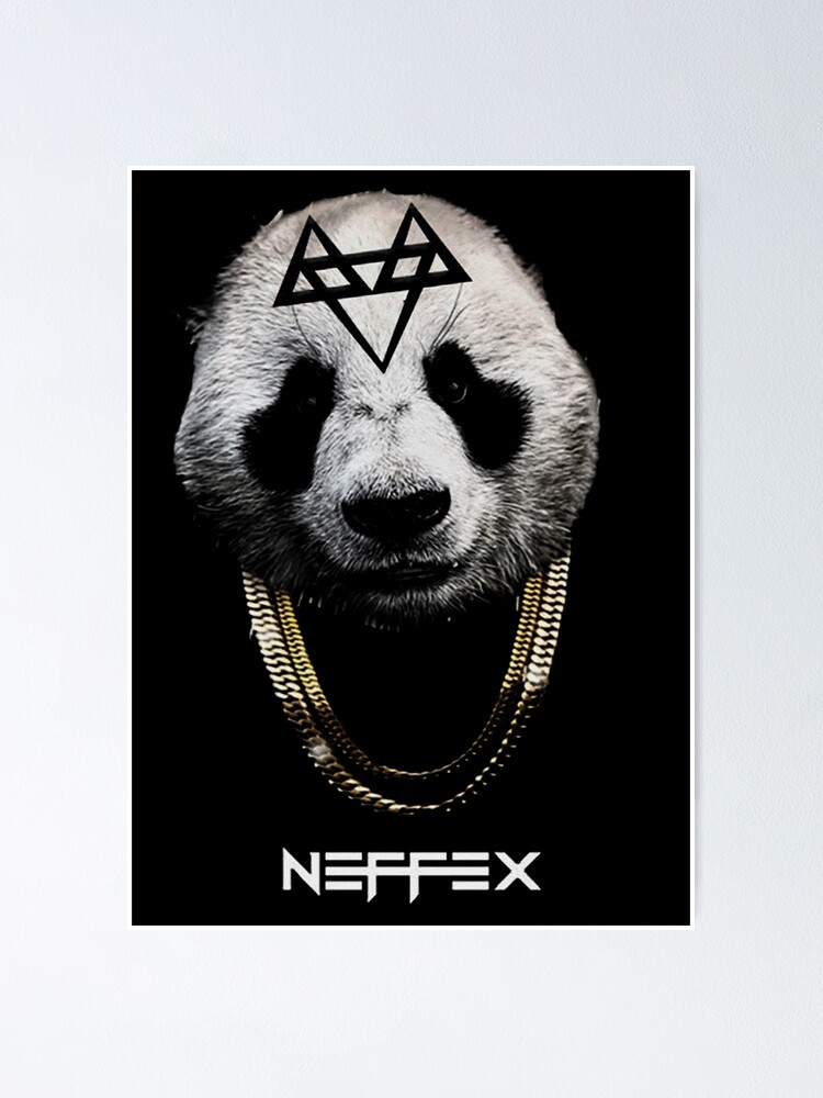 "Panda - NEFFEX" Poster for Sale by Keponiye | Redbubble
