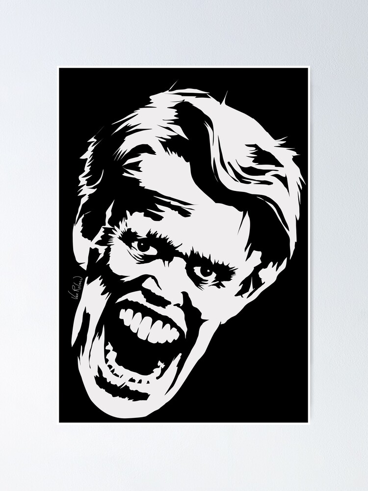 "Gary Busey by Van Roland" Poster by starbag | Redbubble