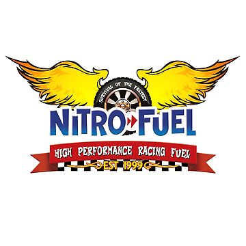 "Nitro Fuel High Performance Racing Fuel" Sticker for Sale by ...