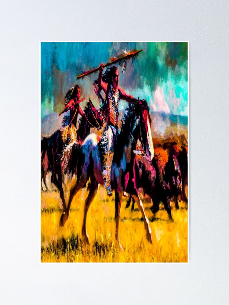 "fwc 4134 native american" Poster for Sale by fwc-usa-company | Redbubble