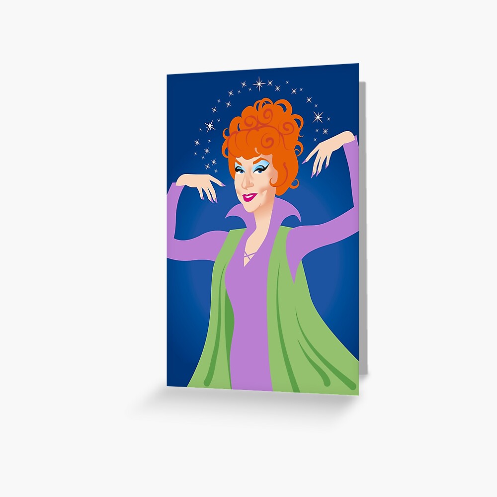 "Endora" Greeting Card for Sale by AleMogolloArt | Redbubble