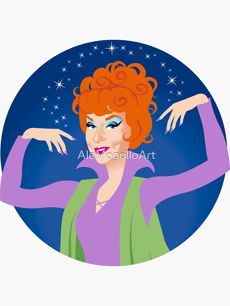 "Endora" Sticker for Sale by AleMogolloArt | Redbubble