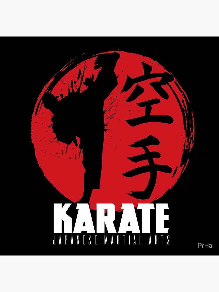 "Karate martial arts kick" Poster by PrHa | Redbubble