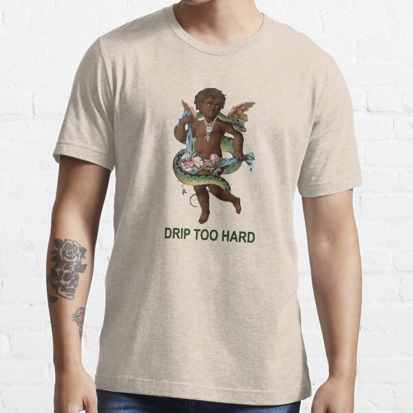 "Black Drip too hard" T-shirt for Sale by ProNico | Redbubble | guna t ...