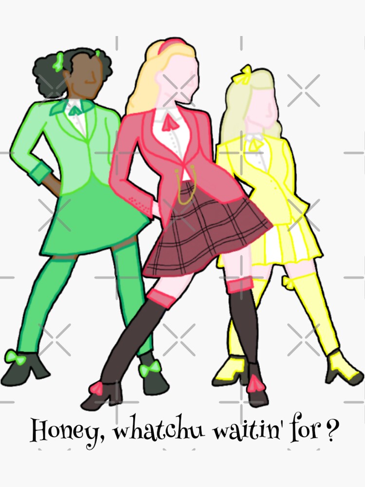 "Heathers - Candy Store" Sticker by TheatricalTees | Redbubble