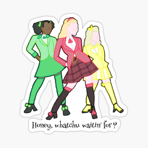 "Heathers - Candy Store" Sticker by TheatricalTees | Redbubble