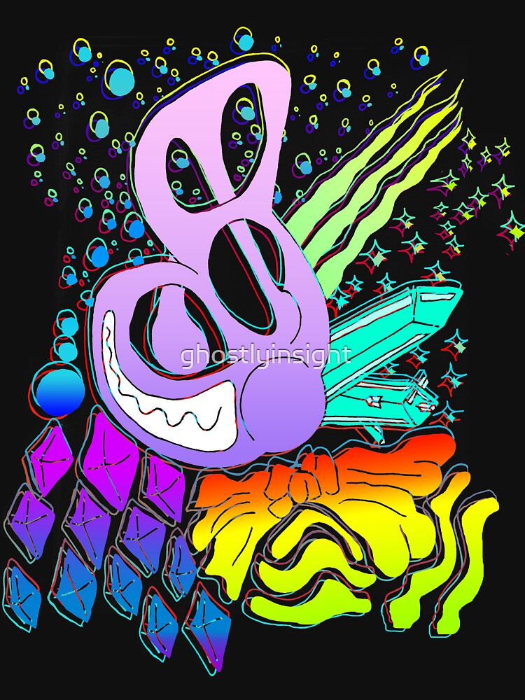 "Cosmic Clown" Classic T-Shirt for Sale by ghostlyinsight | Redbubble
