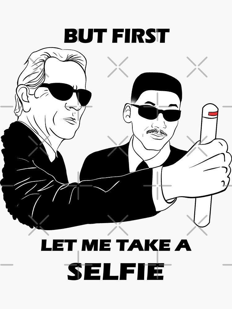 "let me take a selfie!" Sticker for Sale by Mimmi95 | Redbubble