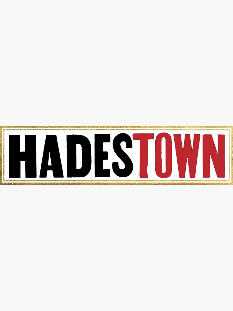 "Hadestown Broadway" Sticker for Sale by staylorr | Redbubble
