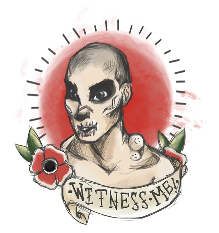 ""Witness Me!" " by carpentre | Redbubble