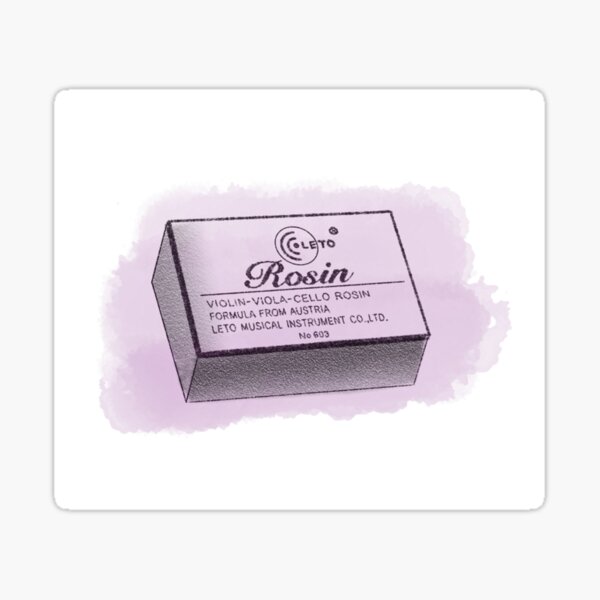 "Rosin" Sticker for Sale by AIM-Music | Redbubble