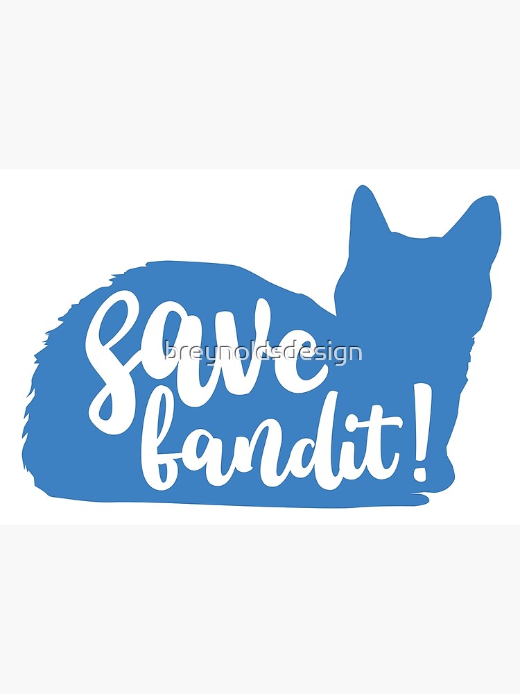 "Save Bandit Angela" Poster by breynoldsdesign | Redbubble