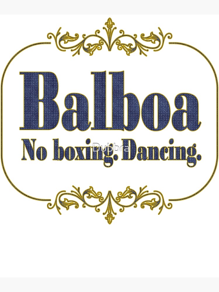 "Balboa dance swing dancing" Poster by Dubbra | Redbubble