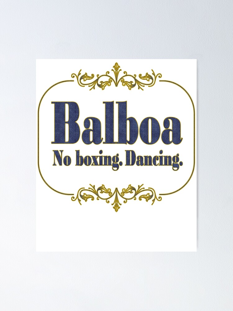 "Balboa dance swing dancing" Poster by Dubbra | Redbubble