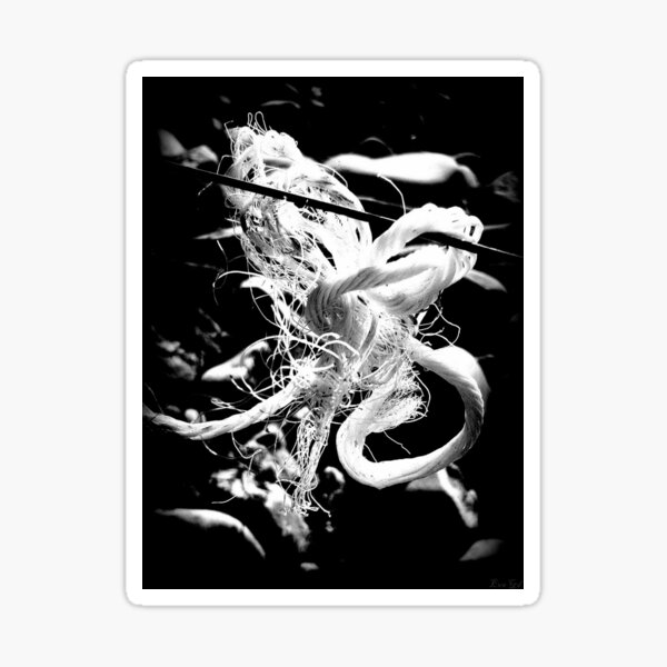 "Pieces of string" Sticker for Sale by ART22 | Redbubble