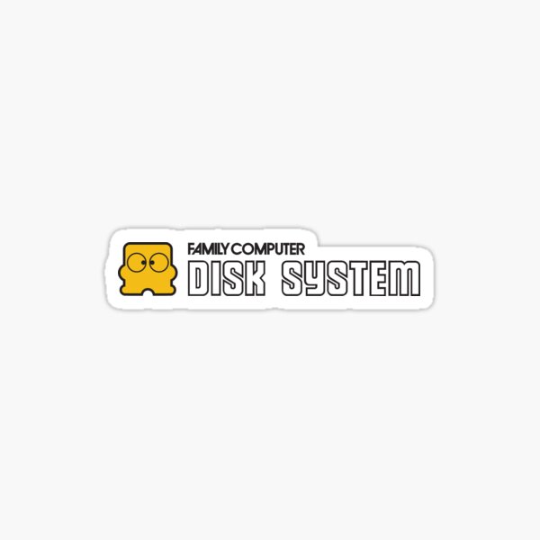 "Family Computer - Famicom Disk System" Sticker for Sale by ...