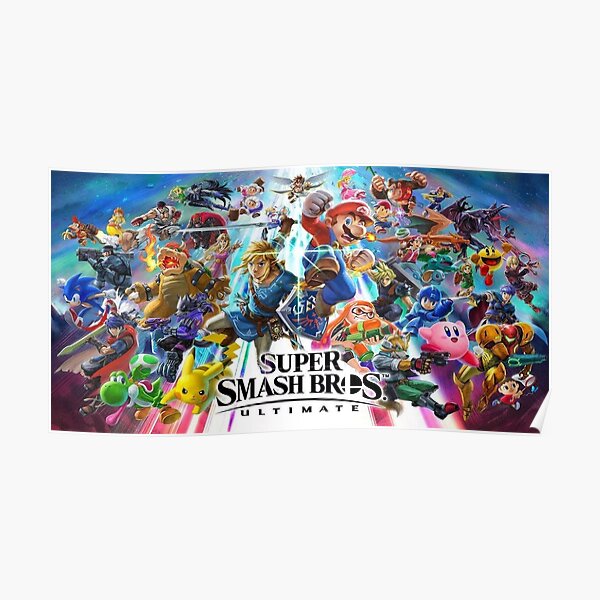 Super Smash Bros Posters | Redbubble