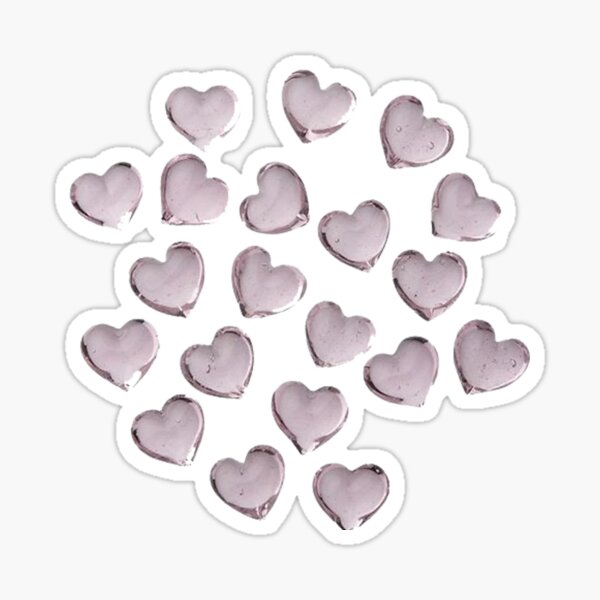 "Aes - Hearts" Sticker by dog8787 | Redbubble