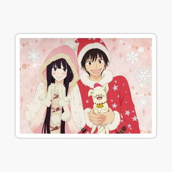 "Kimi ni Todoke Christmas Sticker" Sticker for Sale by ThisFire | Redbubble