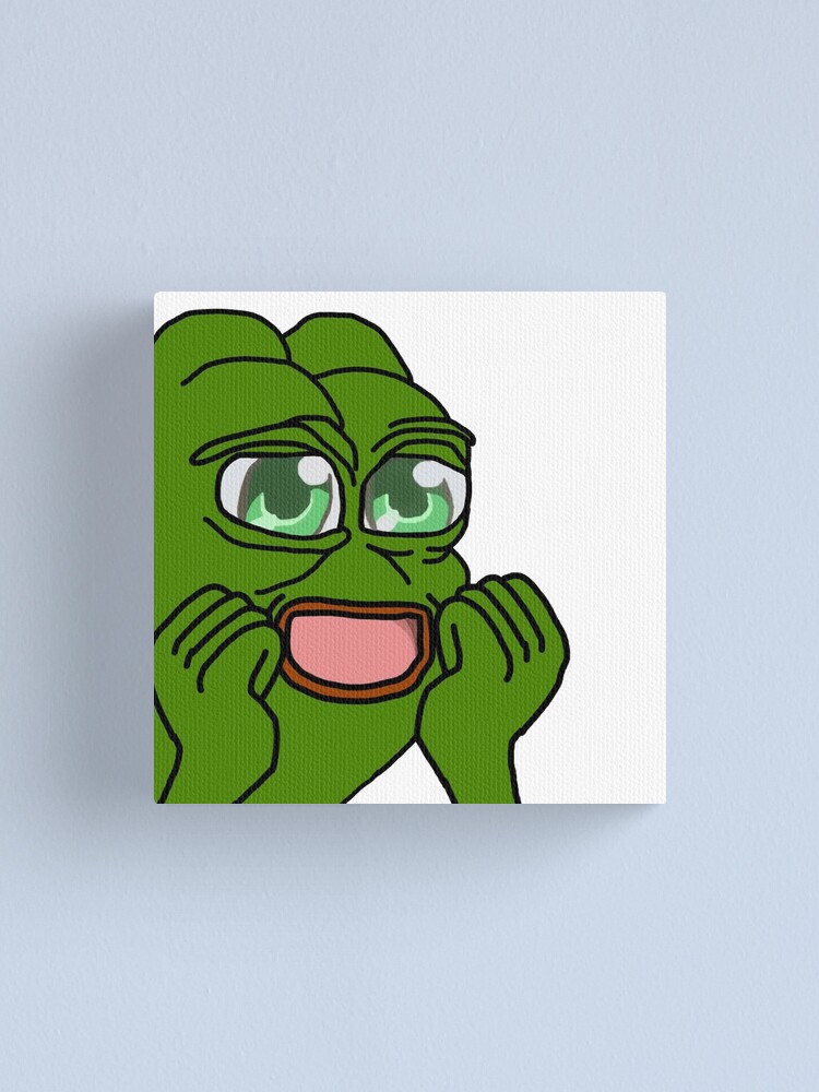 Lienzo «Pepe la rana» de pardock | Redbubble