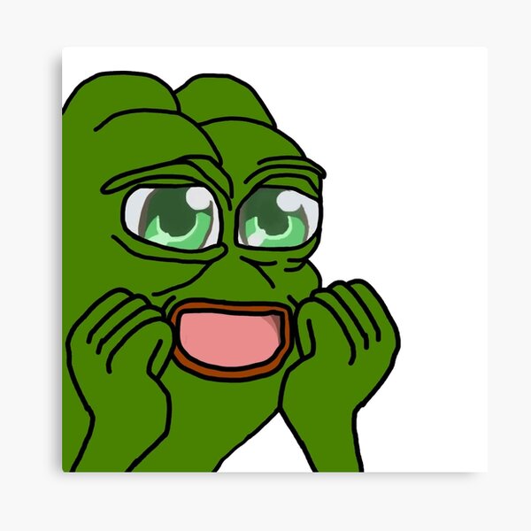 Lienzo «Pepe la rana» de pardock | Redbubble