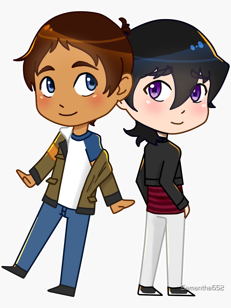 "Chibi Klance - Voltron" Sticker for Sale by Samantha652 | Redbubble