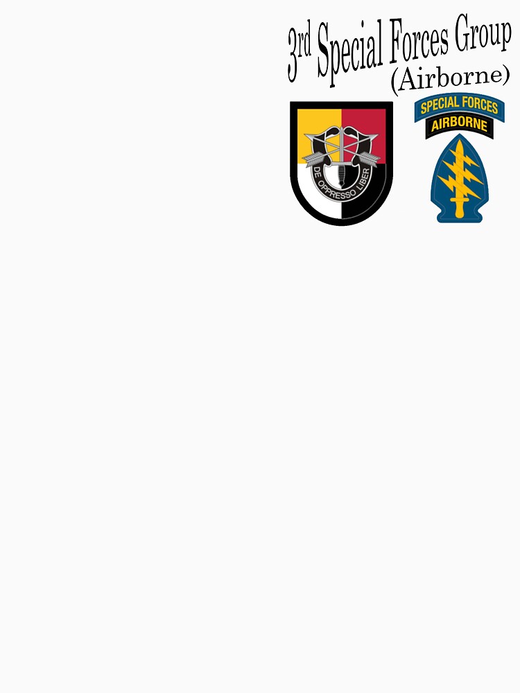 "3rd Special Forces Group" T-shirt by warrenmartin195 | Redbubble | 3rd ...