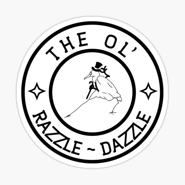 Razzle Dazzle Stickers | Redbubble