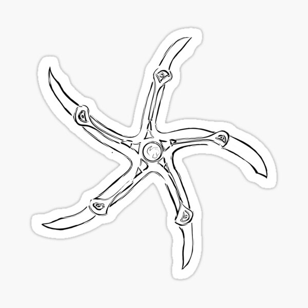 "Krull fan art sketch glaive" Sticker for Sale by Rosemold | Redbubble