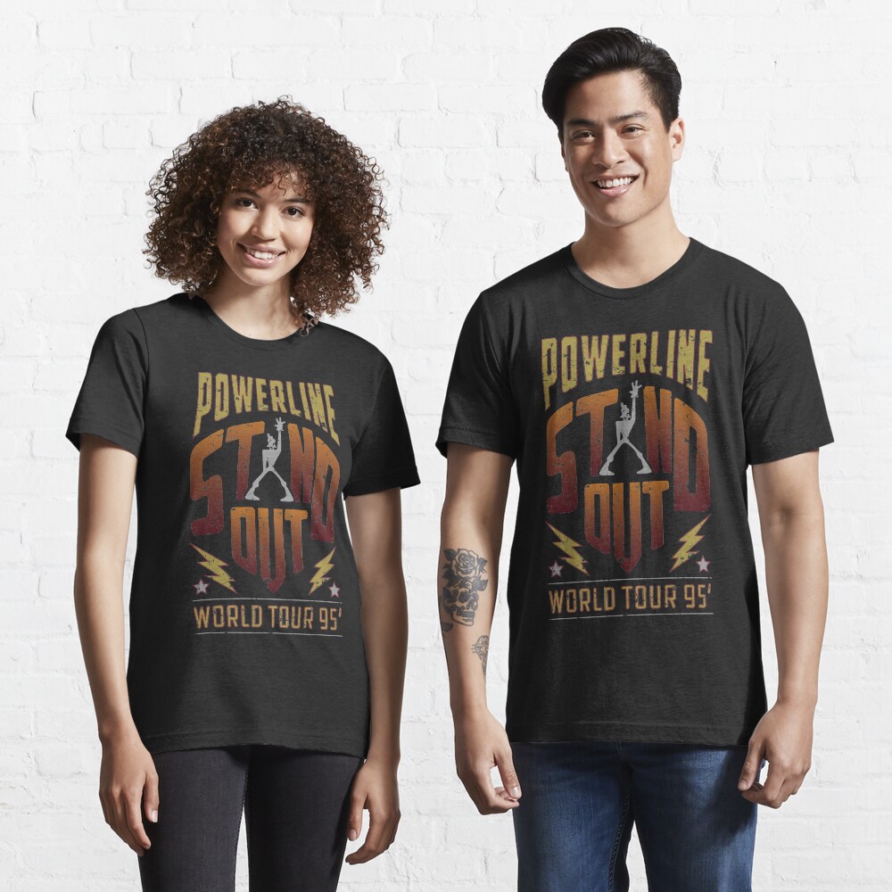 "Powerline" T-shirt for Sale by caseelynn | Redbubble | powerline t ...