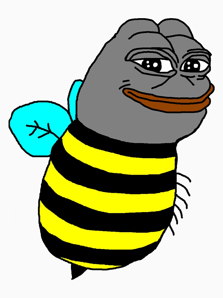 "Pepe the bee" T-shirt for Sale by pardock | Redbubble | pepe t-shirts ...