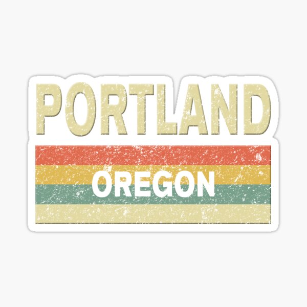 "Portland Oregon" Sticker for Sale by sillerioustees | Redbubble