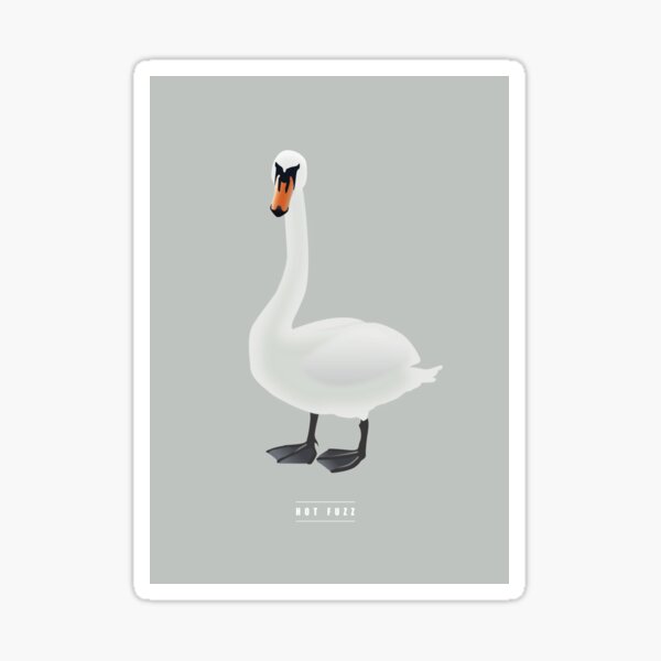 "Hot Fuzz - Alternative Movie Poster" Sticker for Sale by ...