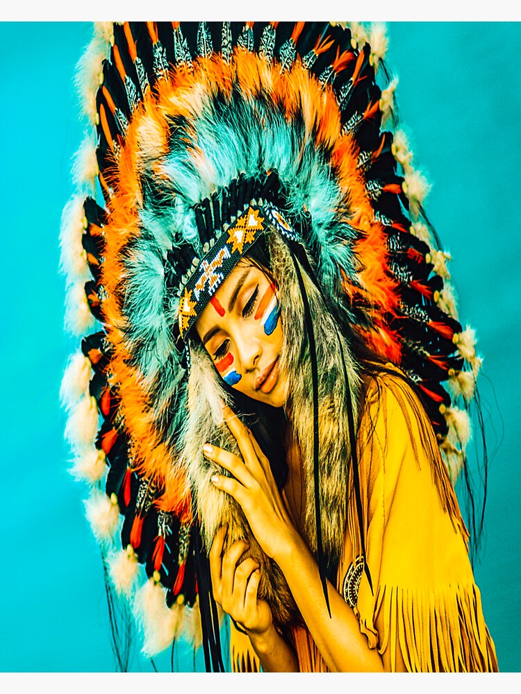 " fwc 4158 native american" Sticker by fwc-usa-company | Redbubble