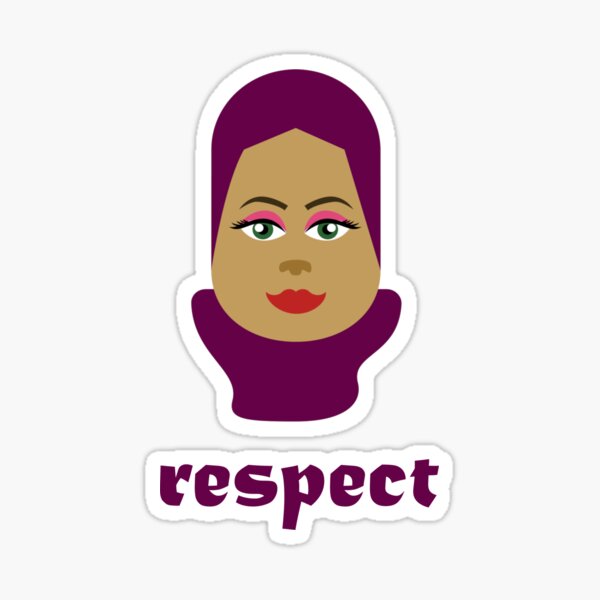 "Respect" Sticker by sloganeerer | Redbubble