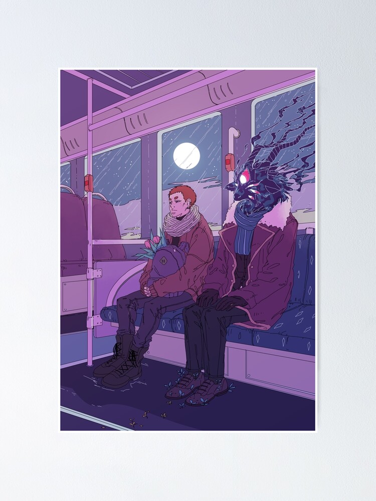 "Last bus home" Poster for Sale by KuuraKoskinen | Redbubble