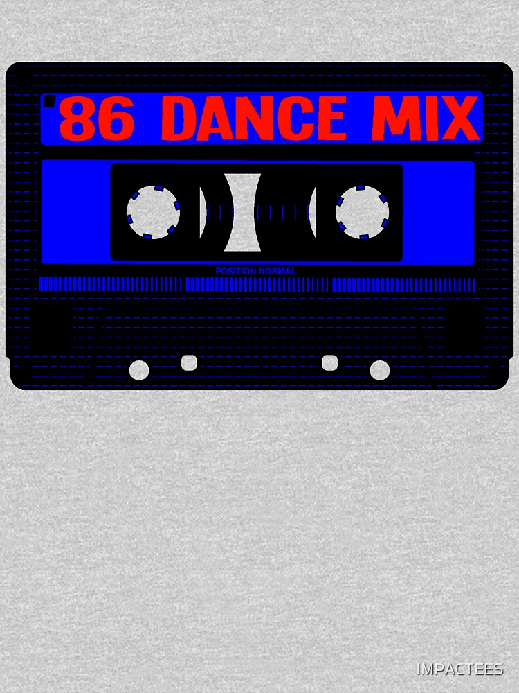 86 Mixtape T Shirt For Sale By Impactees Redbubble Cassette
