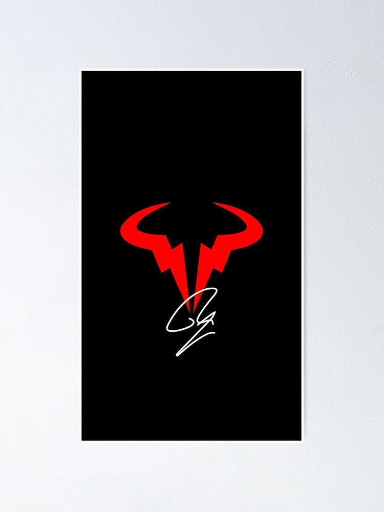 "Rafael Nadal Tennis Player Logo" Poster for Sale by rsdbja | Redbubble