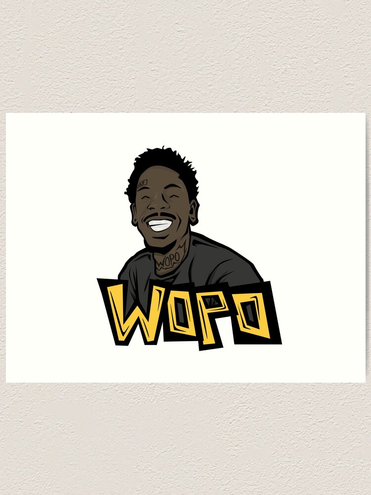 "Jimmy Wopo" Art Print for Sale by RTurnerDesigns | Redbubble