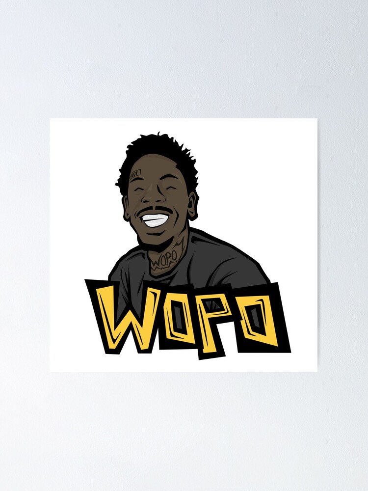 "Jimmy Wopo" Poster for Sale by RTurnerDesigns | Redbubble