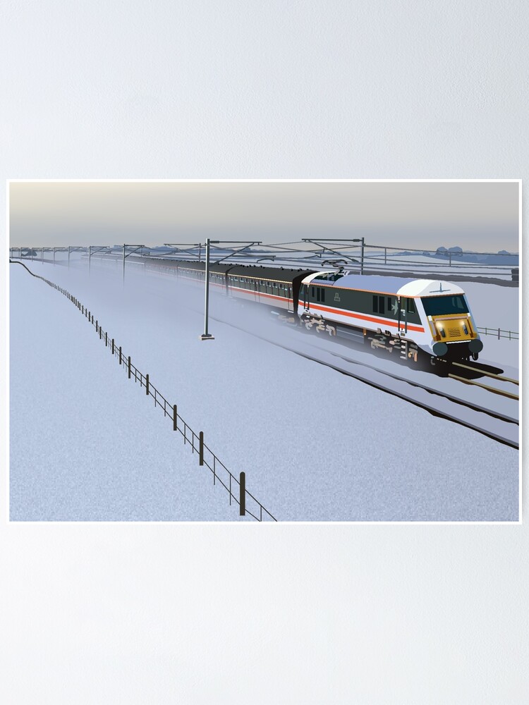 "Snow Badger" Poster for Sale by Rorymacve | Redbubble