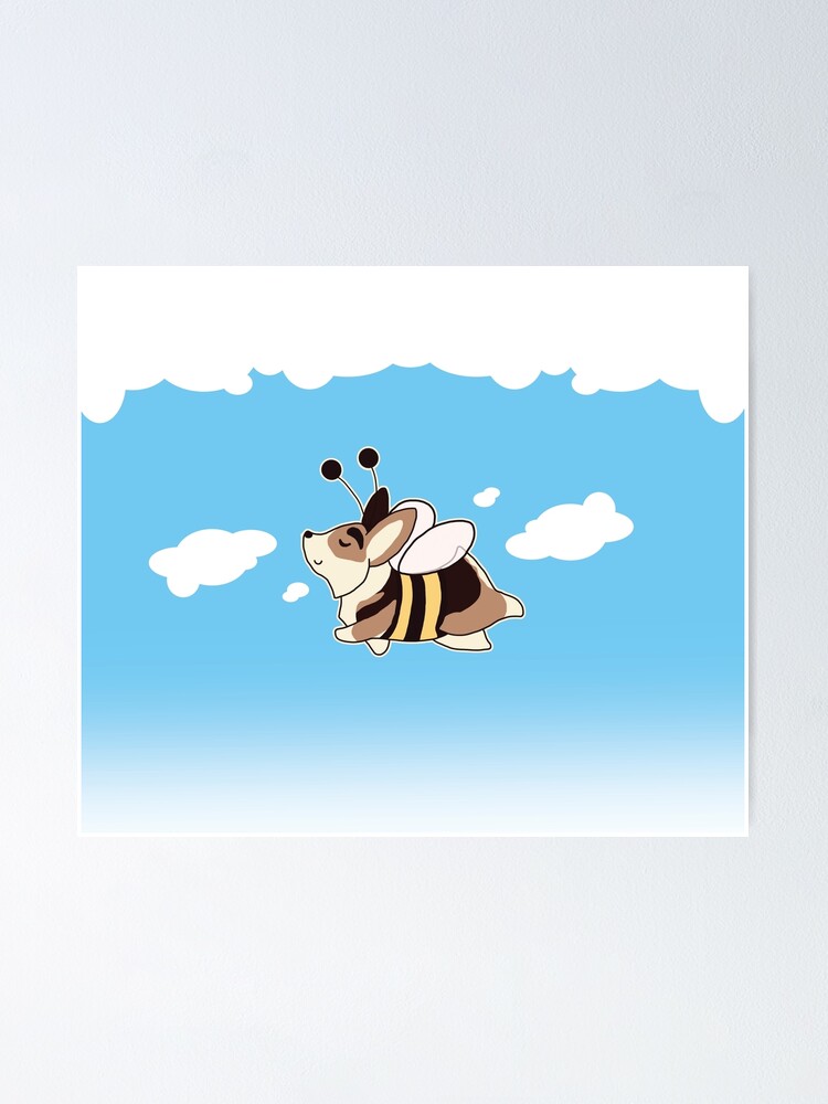 "Flying Bee Gus" Poster by zerojigoku | Redbubble