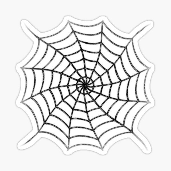 Spider Spiderman Web Stickers | Redbubble