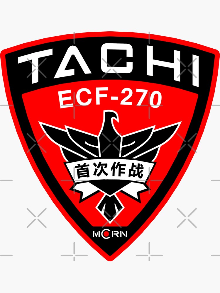 Pegatina «Tachi Crest - La Extensión» de PunkyCat | Redbubble