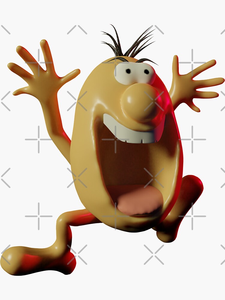 "Excitement (emotions)" Sticker for Sale by Larry3d | Redbubble