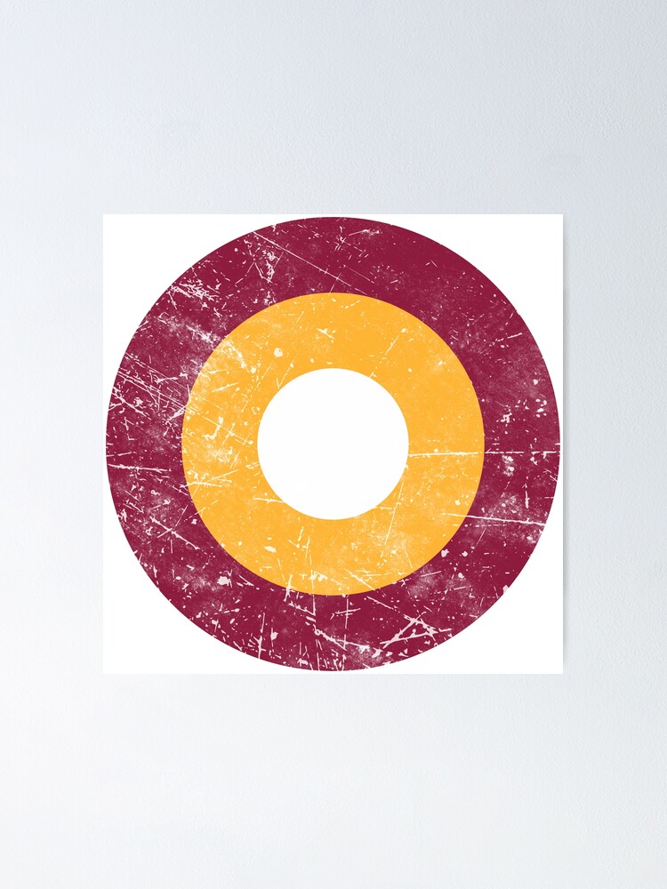 "Qatar Flag Roundel Air Force" Poster by quark | Redbubble